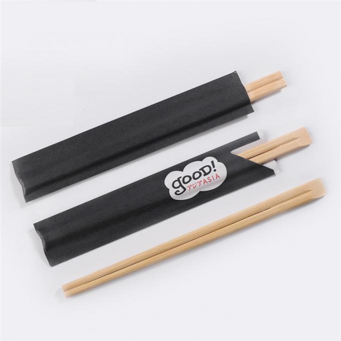 Paper Wrapper Round Bamboo Chopsticks 20cm 23cm disposable wooden ...